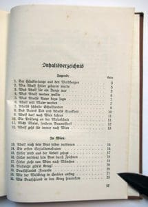 ORIGINAL 1935 READING BOOK ON ADOLF HITLER POSTER | OD43