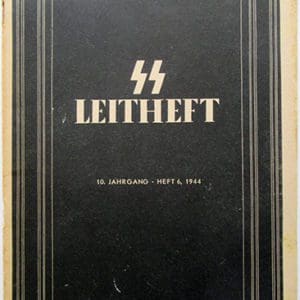 TWO 1944 DOCUMENTS 'BUTCHER OF RIGA' EDUARD ROSCHMANN (ODESSA FILES) | OD43