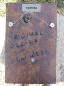 ORIGINAL 7 x 11 INCH ADOLF HITLER WALL PLAQUE | OD43